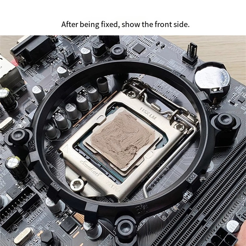 CPU Cooler Fan Bracket PC Radiator Cooling Fan Bracket Intel 775/1200 ...