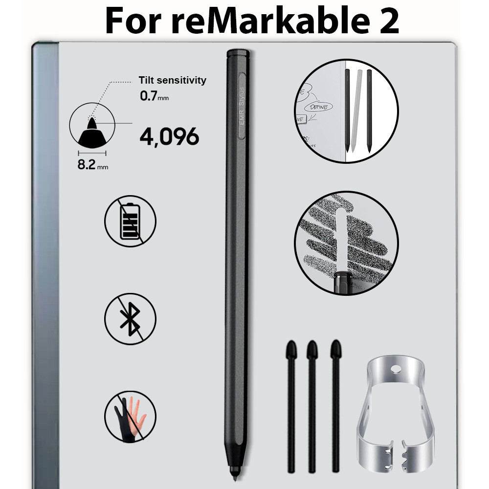 For Remarkable 2 Digital Drawing Tablet With Eraser 4096 Pressure ...
