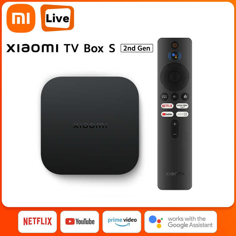 Global Version Xiaomi Mi Box S 2nd Gen 2GB 8GB 4K Ultra HD TV Dolby ...