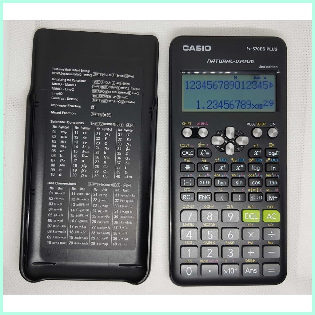 Casio FX570ES Plus Scientific Calculator (Original) 2nd Edition ...