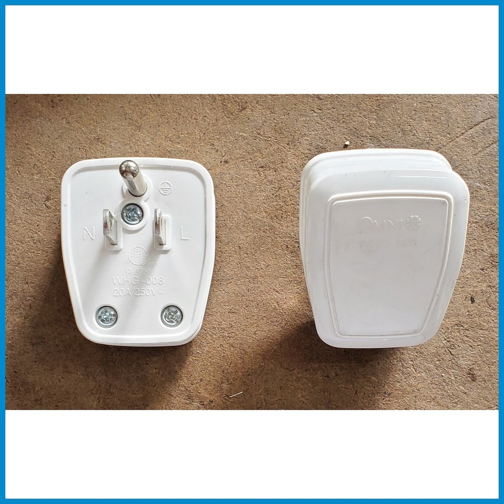 OMNI PLUGS - SAKSAKAN FOR OUTLET - ELECTRICAL PVC / with GROUND ...