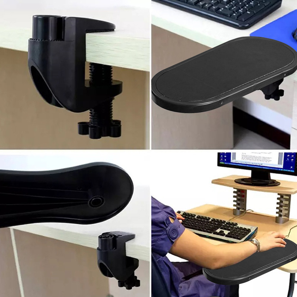 Computer Rotating Arm Rest Pad Adjustable Support Mouse Pad Ergonomic ...
