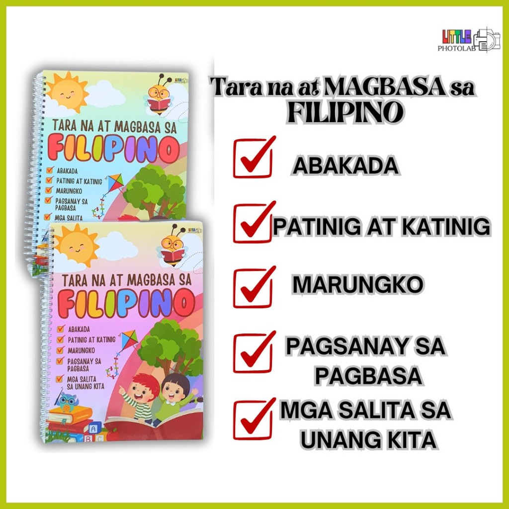 ∠ ⇩ MAGBASA SA FILIPINO | Preschool SchoolAge | Pagsasanay Sa Pagbasa ...