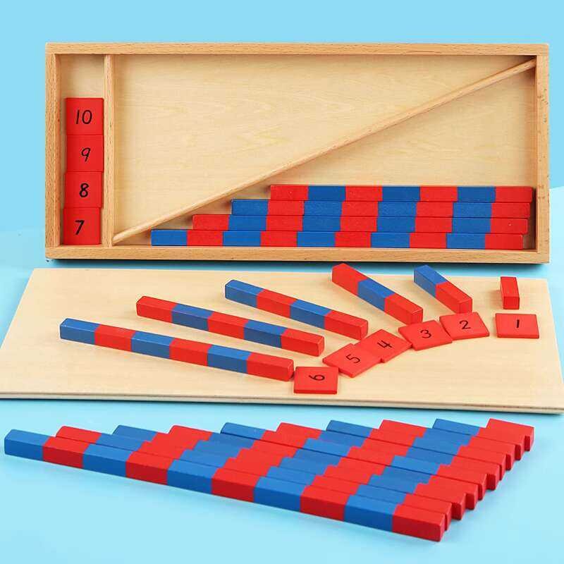 teaching aids, red blue math sticks, kindergarten primary secondary ...