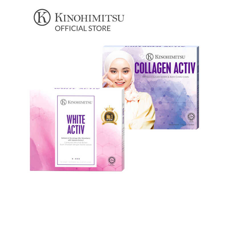 Niacinamide New Packaging Kinohimitsu White Collagen Activ S Whitening | Shopee Philippines