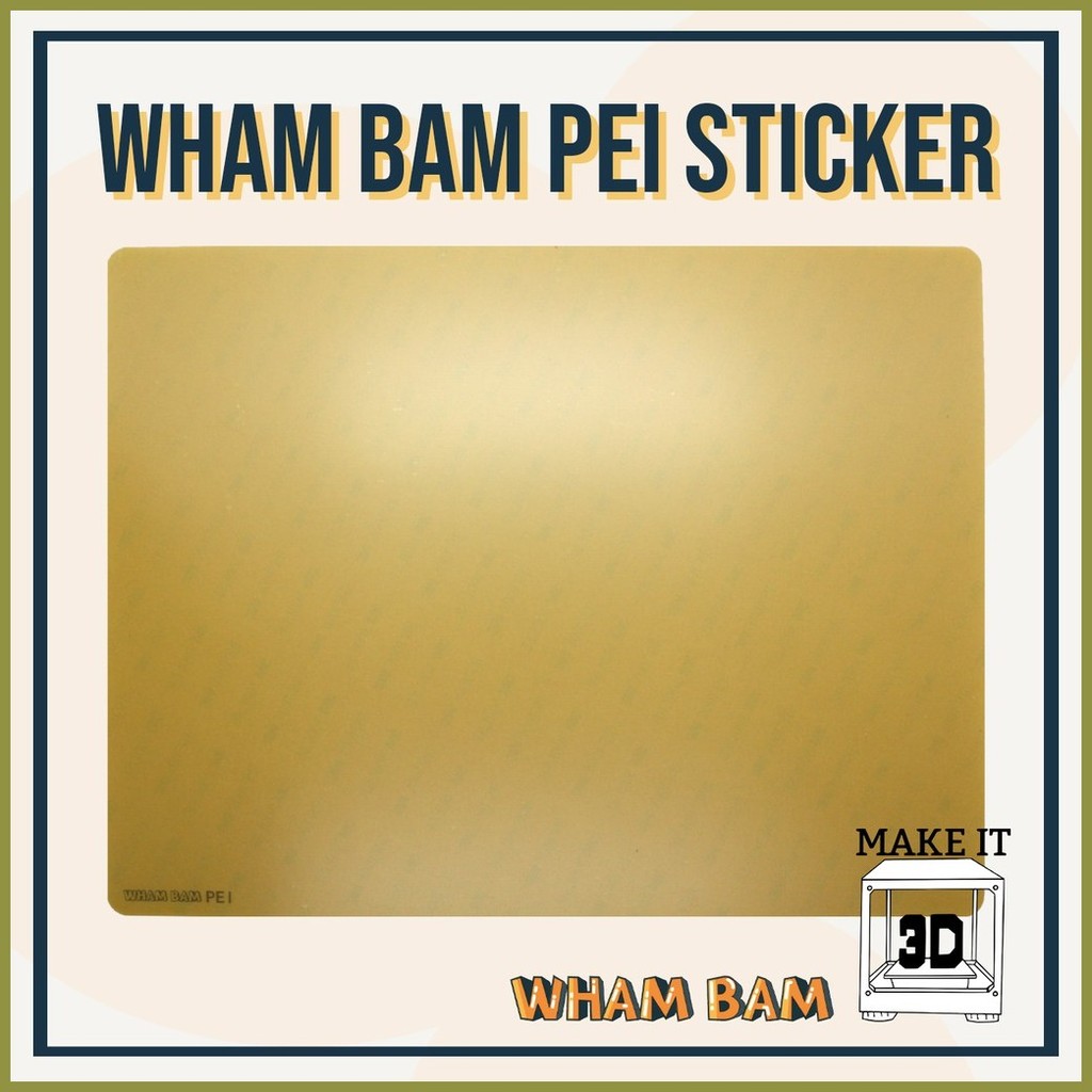 ⚾︎ ☈ Wham Bam FBS PEI/PEX Sticker for FDM 3D Printer | Shopee Philippines