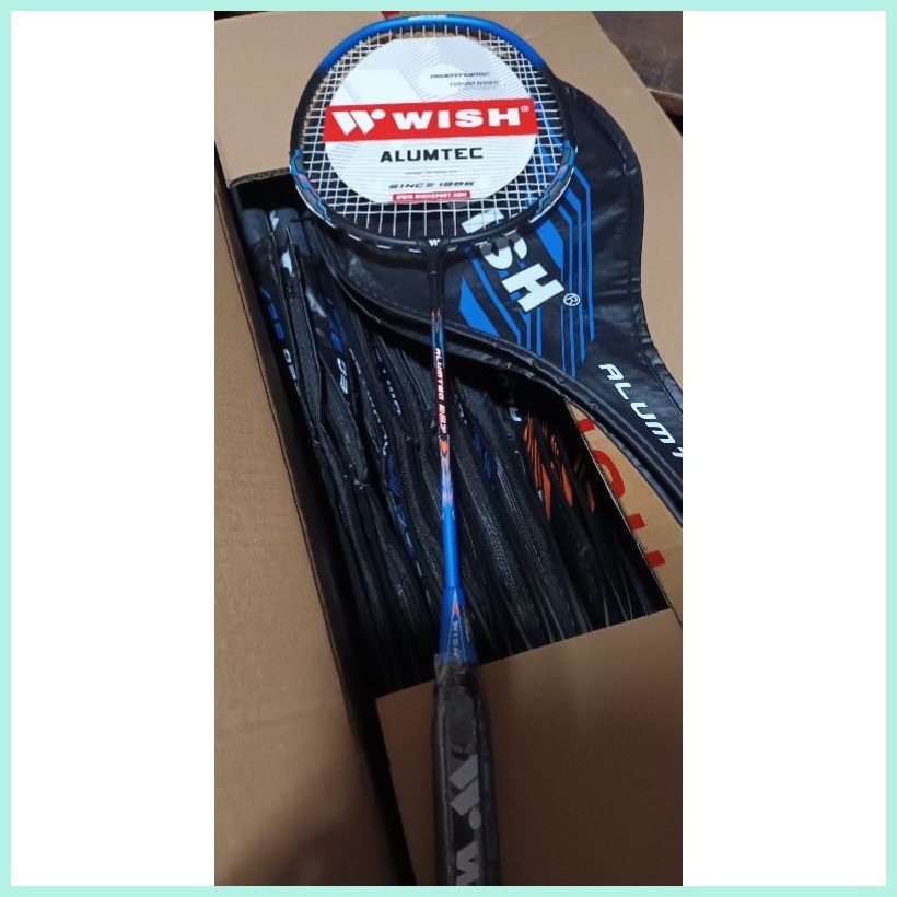 BADMINTON RACKET WISH 3 series ALUMTEC (100% original) | Shopee Philippines