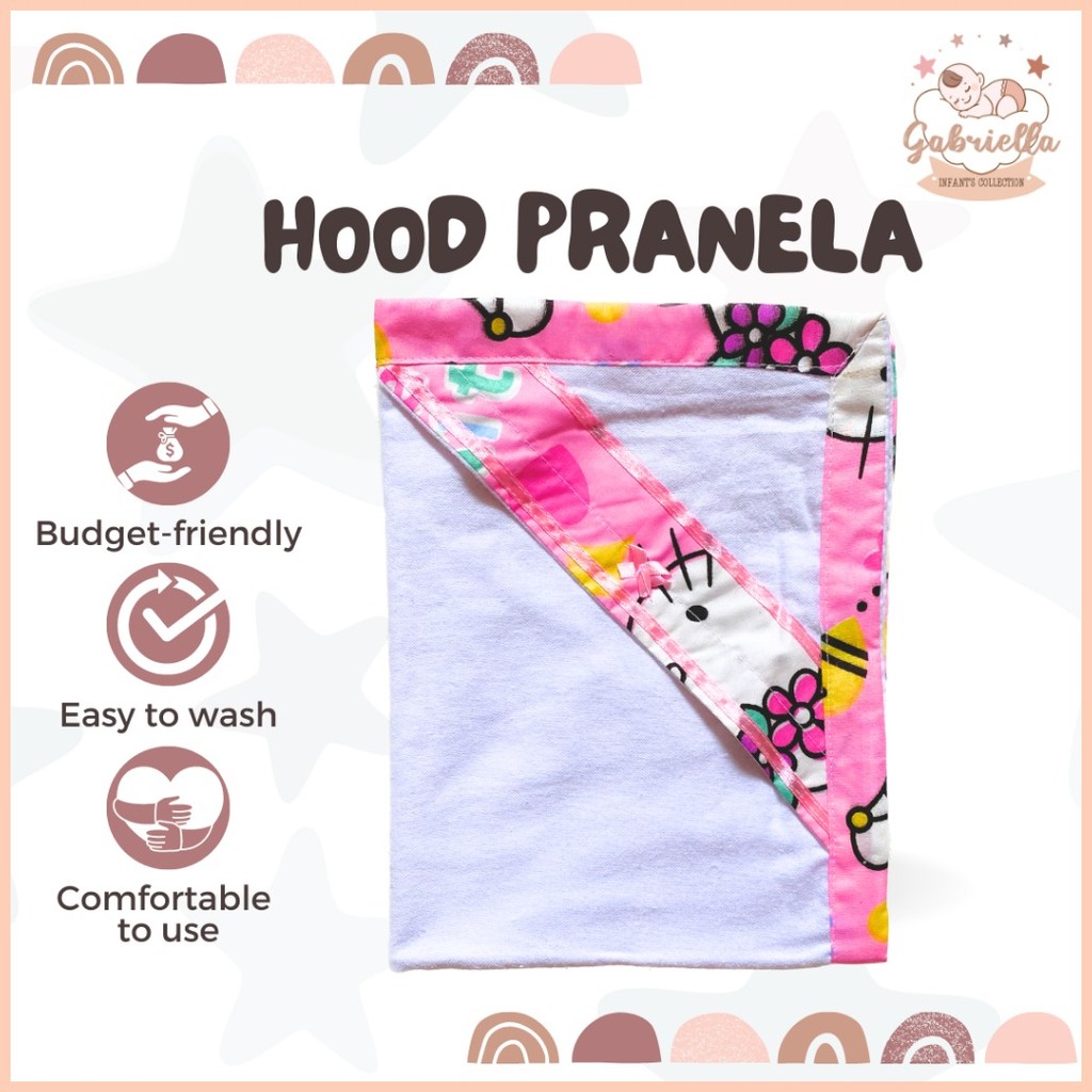 Hood Pranela Receiving Blanket for Newborn Infant Baby Girl & Boy ...