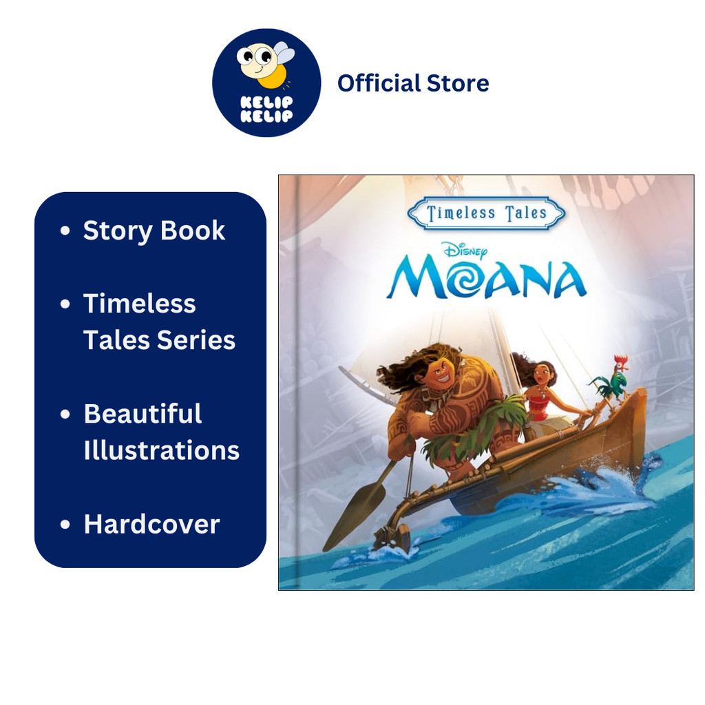Little Readers Disney Moana Story Book For Kids To Read The Timeless ...