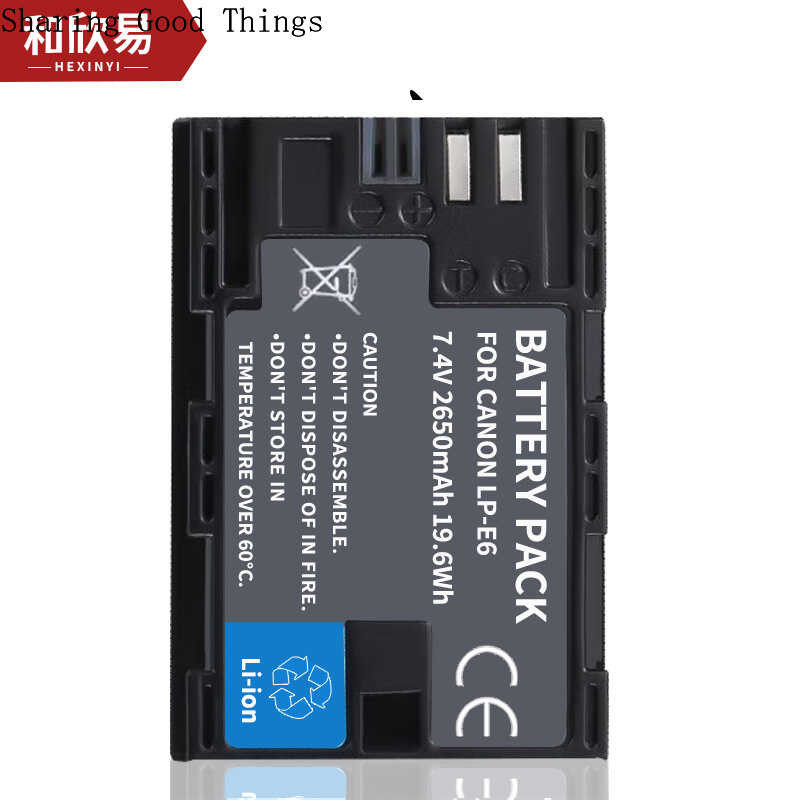 Canon Applicable Canon EOS R5 R6 5D4 5D3 90D R5c Lp-E6 Camera Battery ...