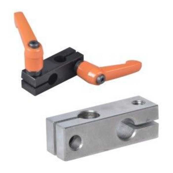 Aluminum cross connector cross joint optical axis clamp seat stainless ...
