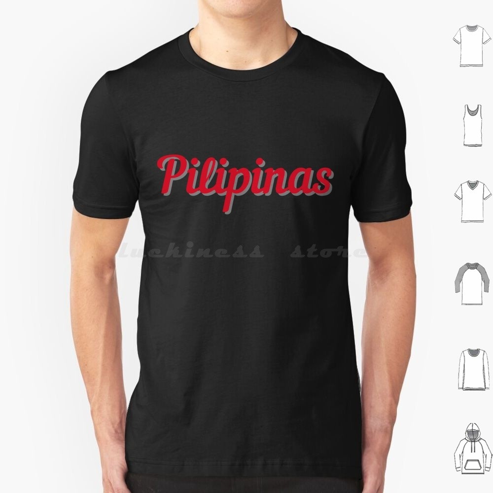 Filipino Pilipinas Philippines T Shirt Cotton Men Women DIY Print ...