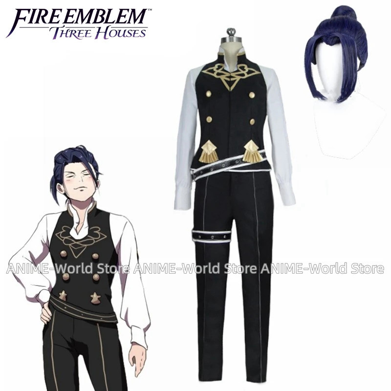 Game Fire Emblem: Three Houses Felix Cos Uniform Halloween Suit Cosplay ...
