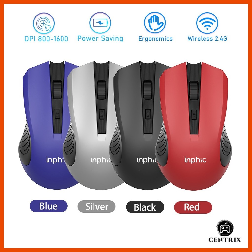 INPHIC M220 Wireless portable gaming mouse/office mouse with ...