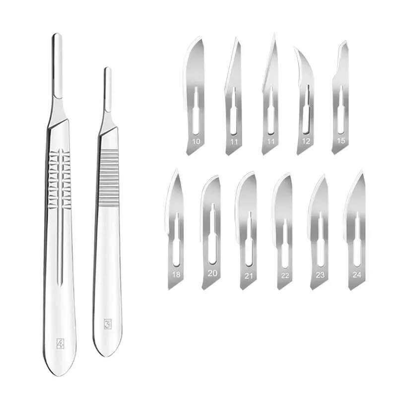 GREATLH Carbon Surgical Blade Tool Sterile Scalpel Blades Autoclavable ...