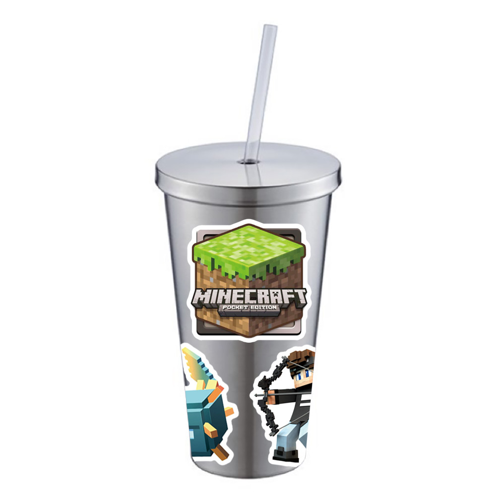 Minecraft 50pcs Cartoon Sticker Minecraft Cup Notebook Waterproof ...