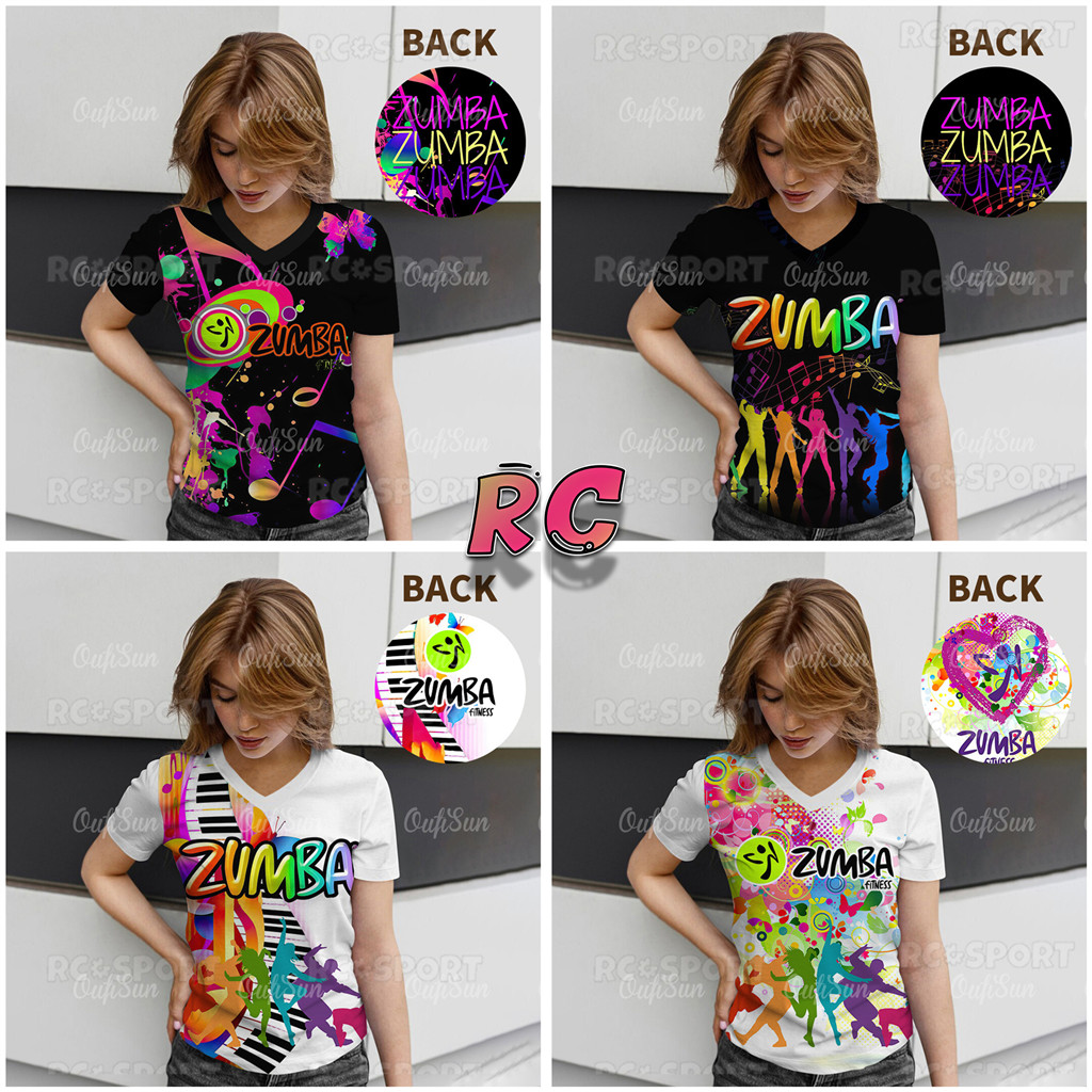Zumba Wear T-shirt For Women's and men's Love Zumba Dance Exercise Top ...