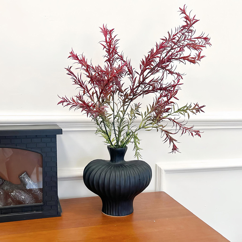 Retro Ceramic Flower Vases Ins Simple Style Vessels Creative Heart ...