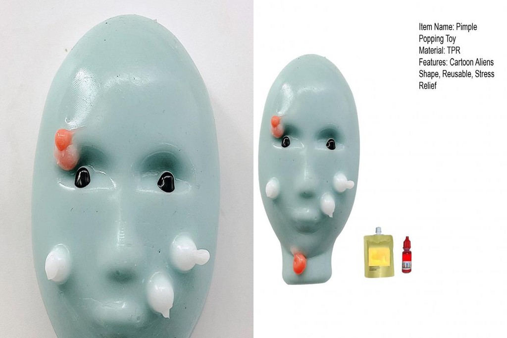 [greensea1] Face Acne Popping Game Pimple Popping Toy Pimple Popping ...