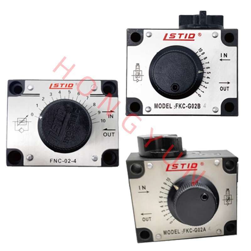 Taiwan Hydraulic Speed Control Valve FNC-G02/03 Mechanical Flow Control ...