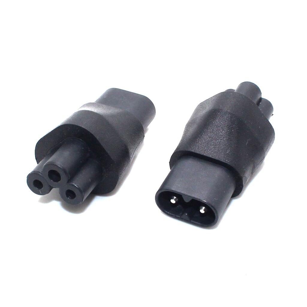 IEC 320 C6 to C7, C8 to C5 Male to Female Connector Chassis Server ...