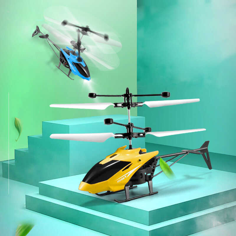 Paren Electric RC Flying Helicopte Kid's Flight Plane Infred Induction ...