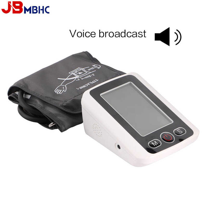 Digital Arm Blood Test Kit Cuff Sensor Monitor BP Automatic Pressure ...