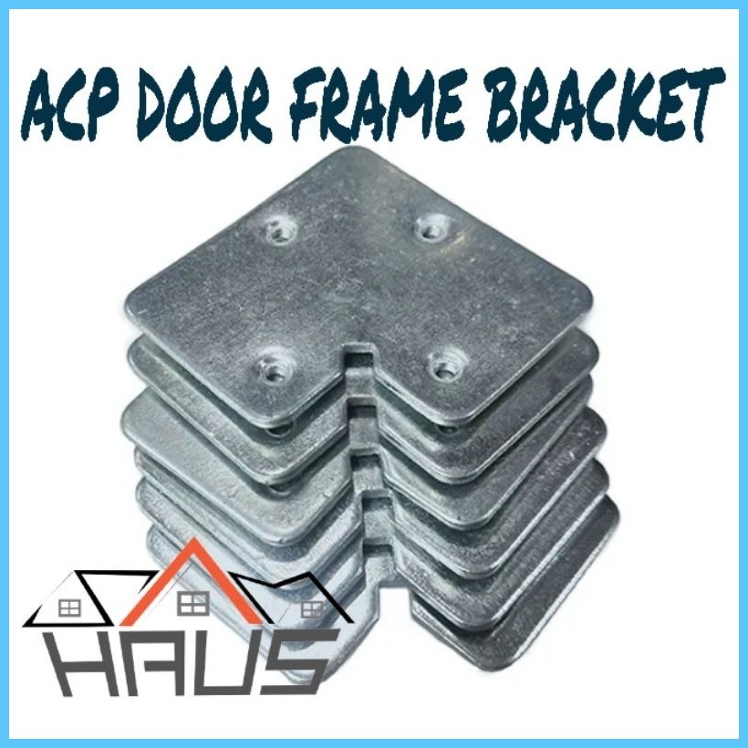 ♈⭐♒ ☫ ACP Door Frame corner bracket 4 pcs with screws | Shopee Philippines
