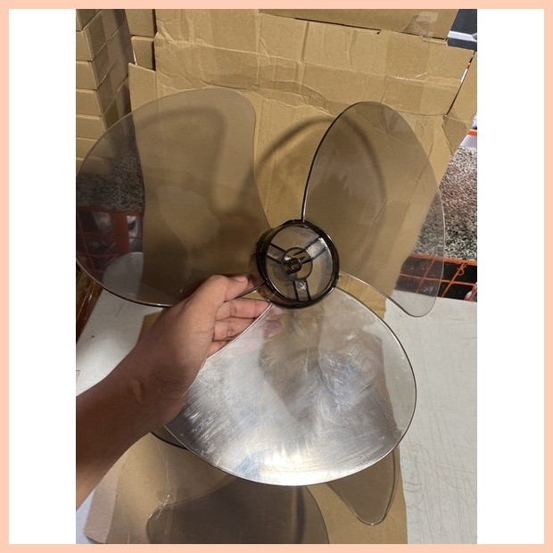 ☃ kdk national panasonic electric fan blade 16 inches orig transparent ...