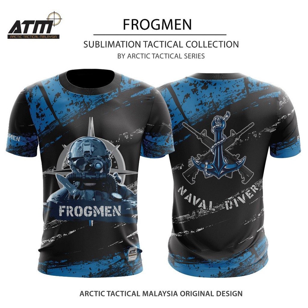 Baju Taktikal Sublimation Jersey for Man Cid Tactical T Shirt design ...