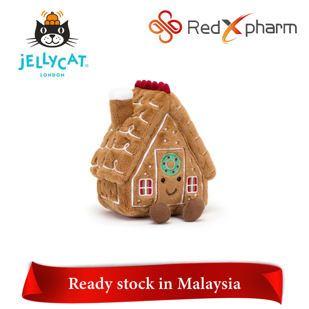 Jellycat Amuseables Gingerbread House | Shopee Philippines