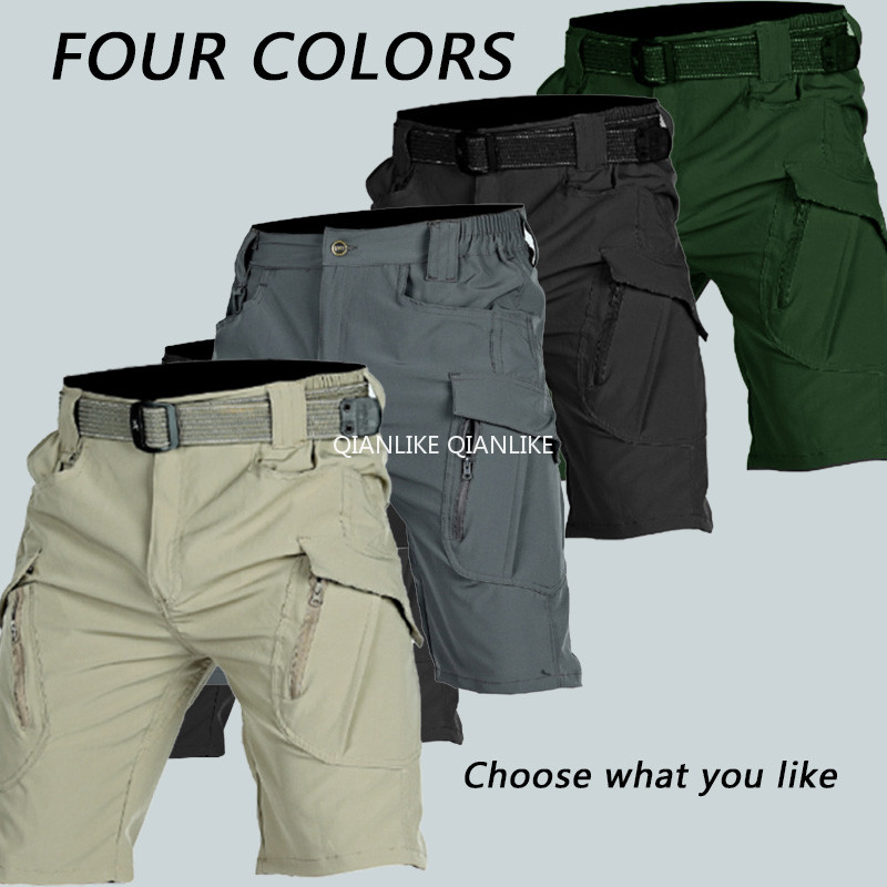 New IX9 Tactical Shorts for Men Multi Pocket Hiking Breathable Elastic ...