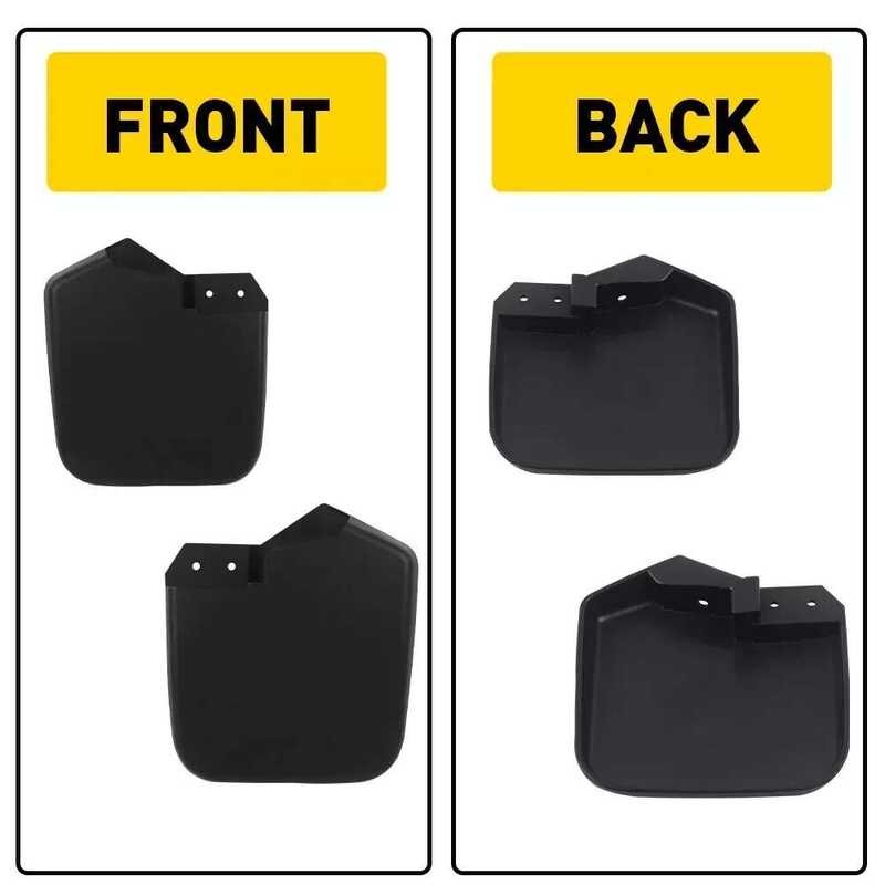 2Pair 36 Mudguards For Ford Transit Tourneo Custom 2012~2024 Mudflap ...