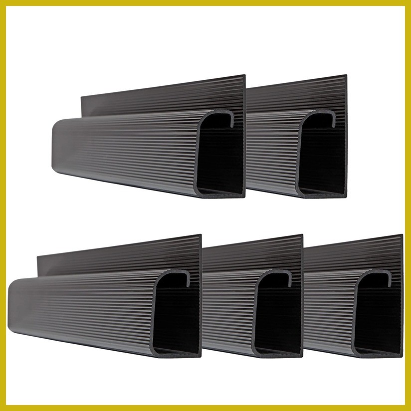 Cable Raceway Desk Cable Management Black PVC Cable Hider Self-Adhesive Cable Duct | Shopee ...