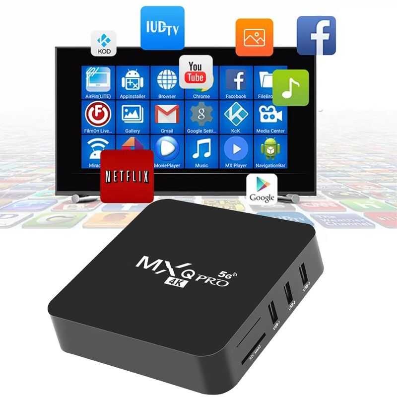 々 LZD mxq pro 4k android tv box 5g latest version 4G RAM+64G ROM mxq ...