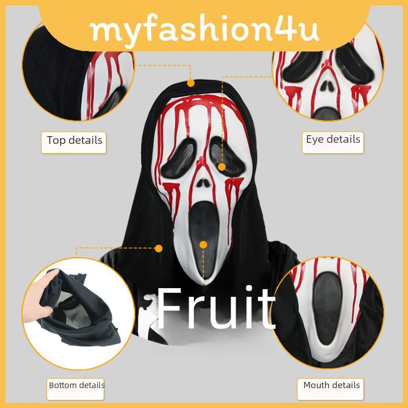 Face Gory Scream Mask With Sinister Elements Perfect Celebrations For ...