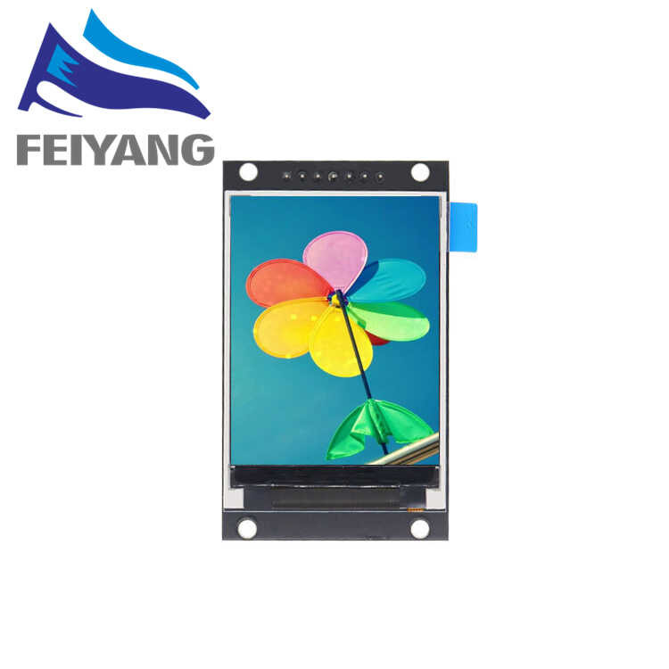 TFT 2.0 inch OLED Drive IC ST7789V 240RGBx240 Dot-Matrix SPI Interface for Arduio Full Color LC ...