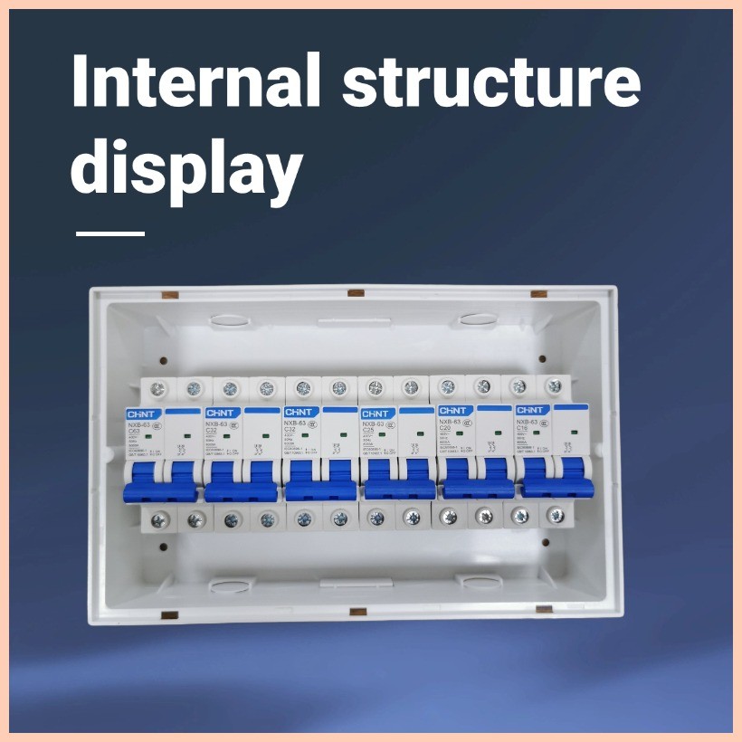 ☢ Chint circuit breaker and distribution box combination switch panel ...
