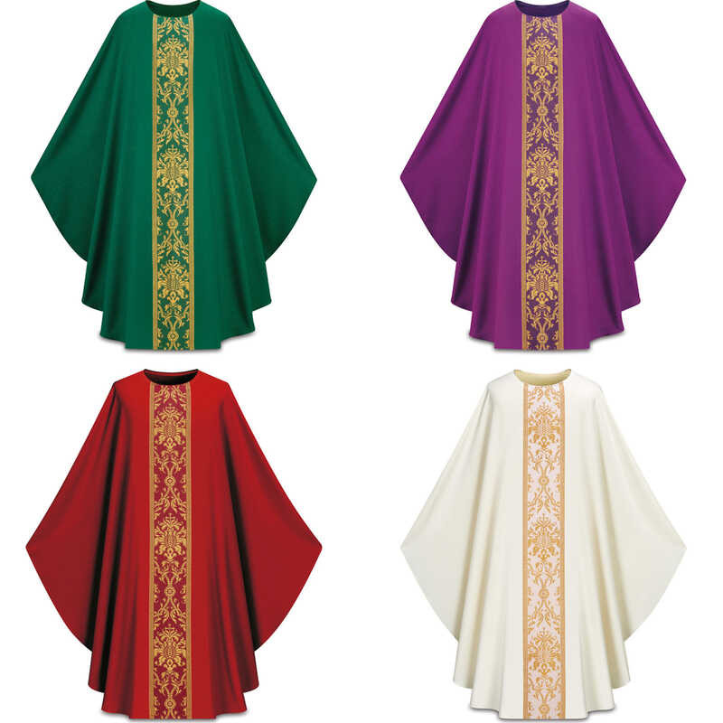 Mga Prayle Religious Robe Cosplay Kostum Inilagay Ng Medieval Church ...