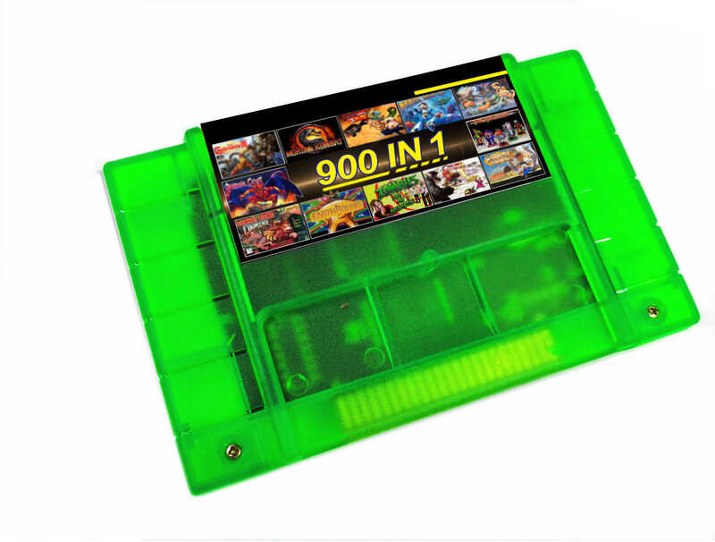 Φ SNES DIY 900 Sa 1 Game Cartridge Bersyon Para Sa V1 Us/Jp/Eu Edition ...