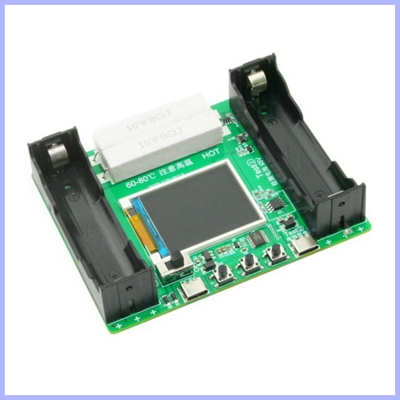 ️18650 Battery Tester Battery Detector Module MAh MWh Type C Digital ...