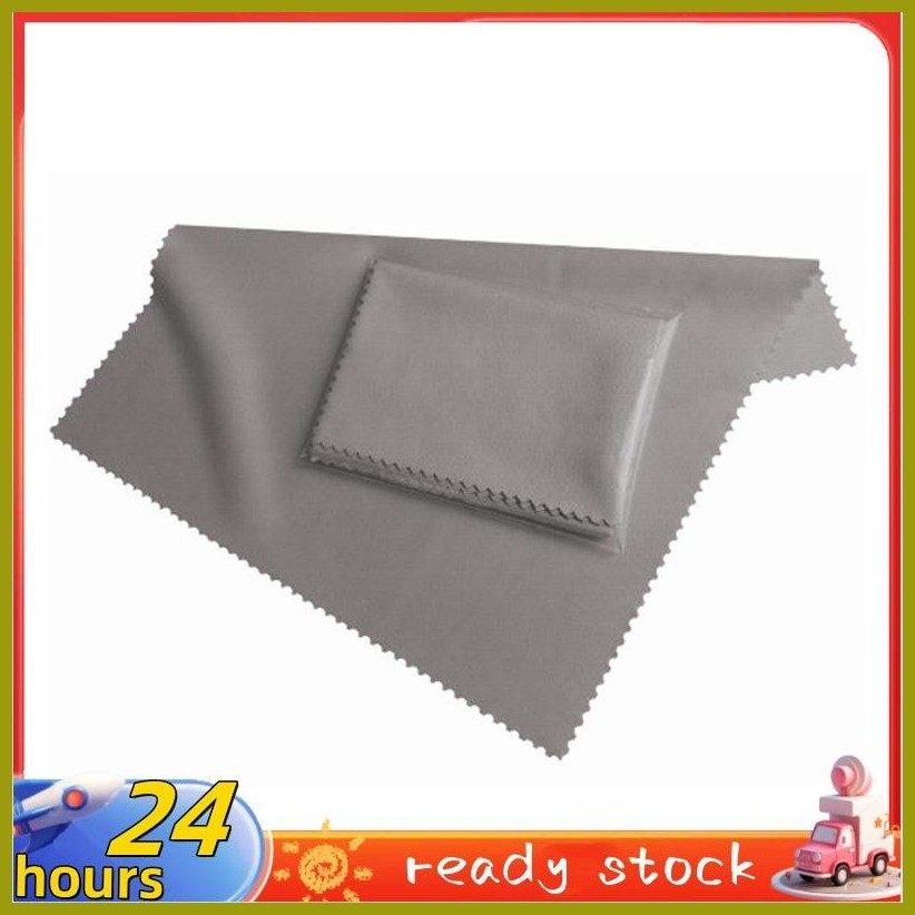 ♂ [hot sale]Fiber Display Cleaning Cloth 19x20 cm in gray, for all ...