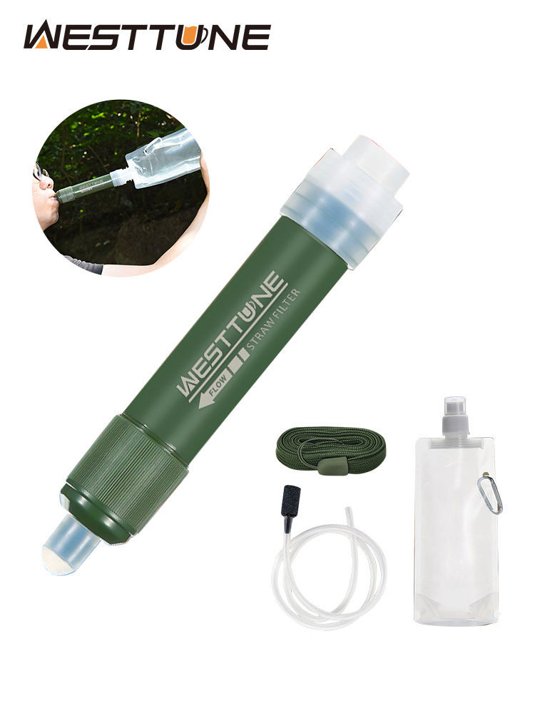 Wild Drinking Water Portable Water Purifier Straw Water Purification ...