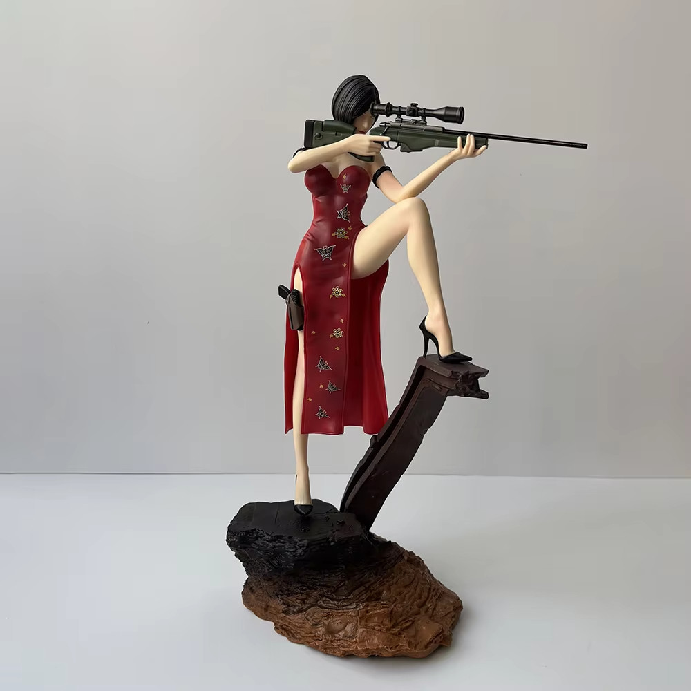 34 cm Resident Evil Ada Wong Anime Doll Ada King Beautiful Girl Statue ...