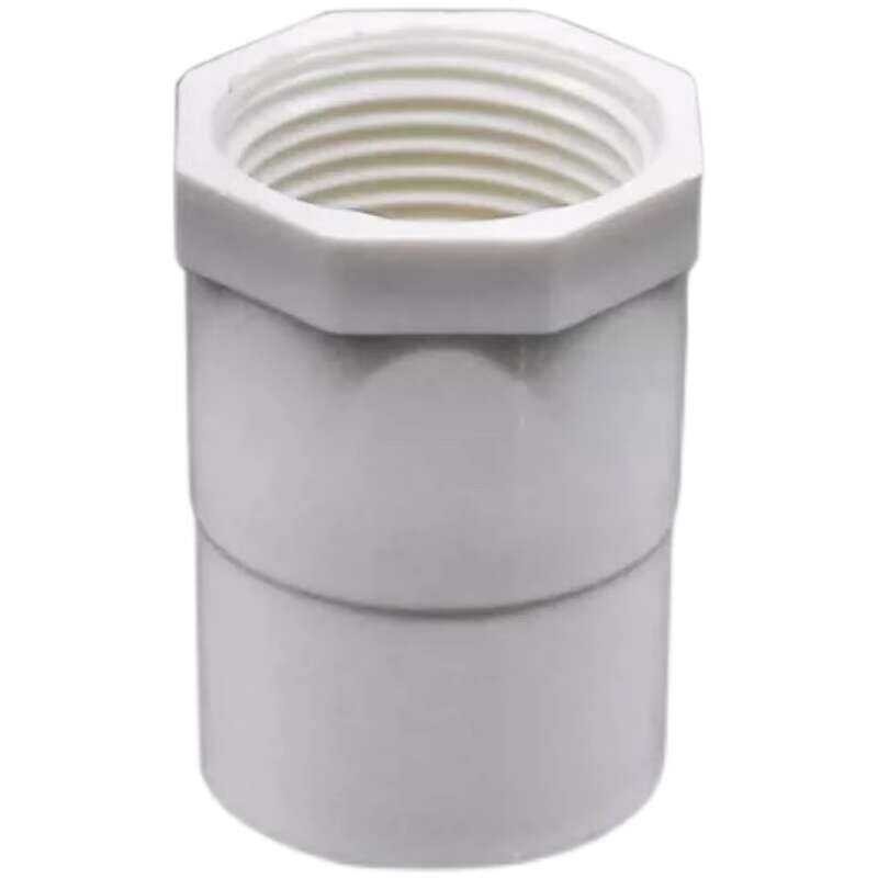 PVC device direct variable teeth joint screw straight through plastic ...
