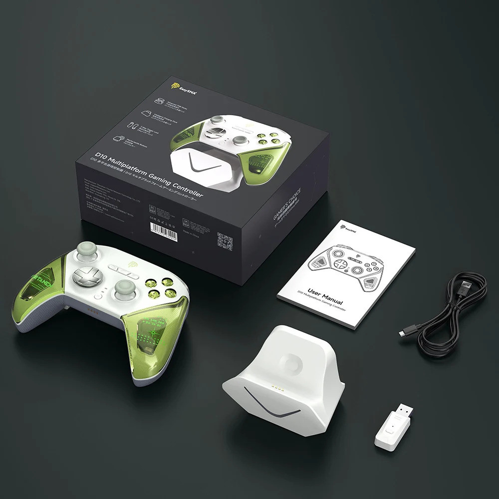 EasySMX D10 Bluetooth Gaming Controller Wireless Gamepad For PC//Switch ...