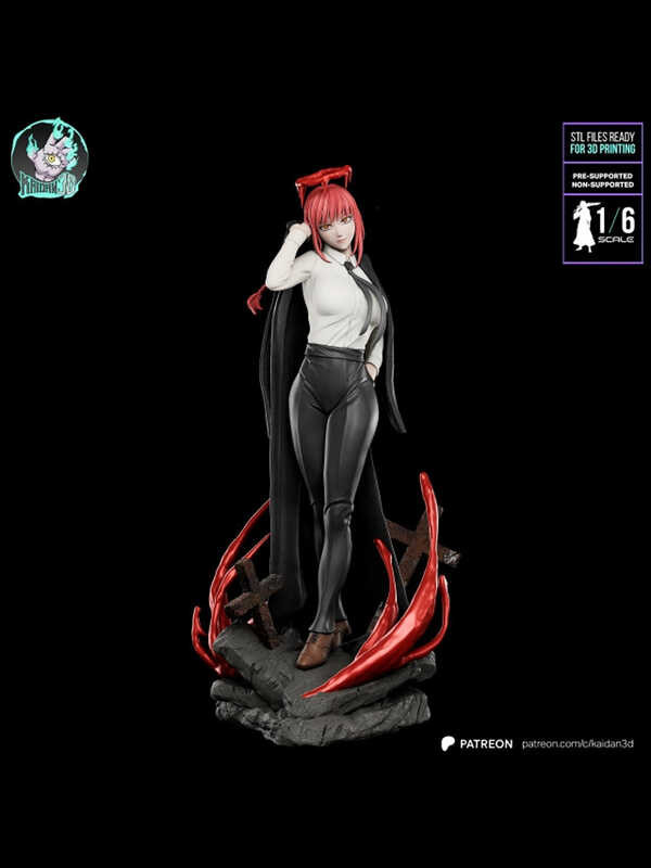 Chainsaw Man Devil Hunter Machima 3D Printed Handheld Model High ...