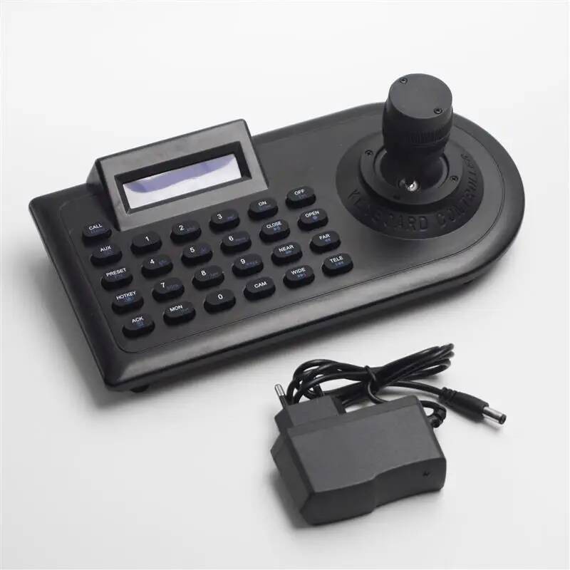 4 4D Axis Joystick Controller Keyboard Rs485 Pelco-D/P With Lcd Display ...