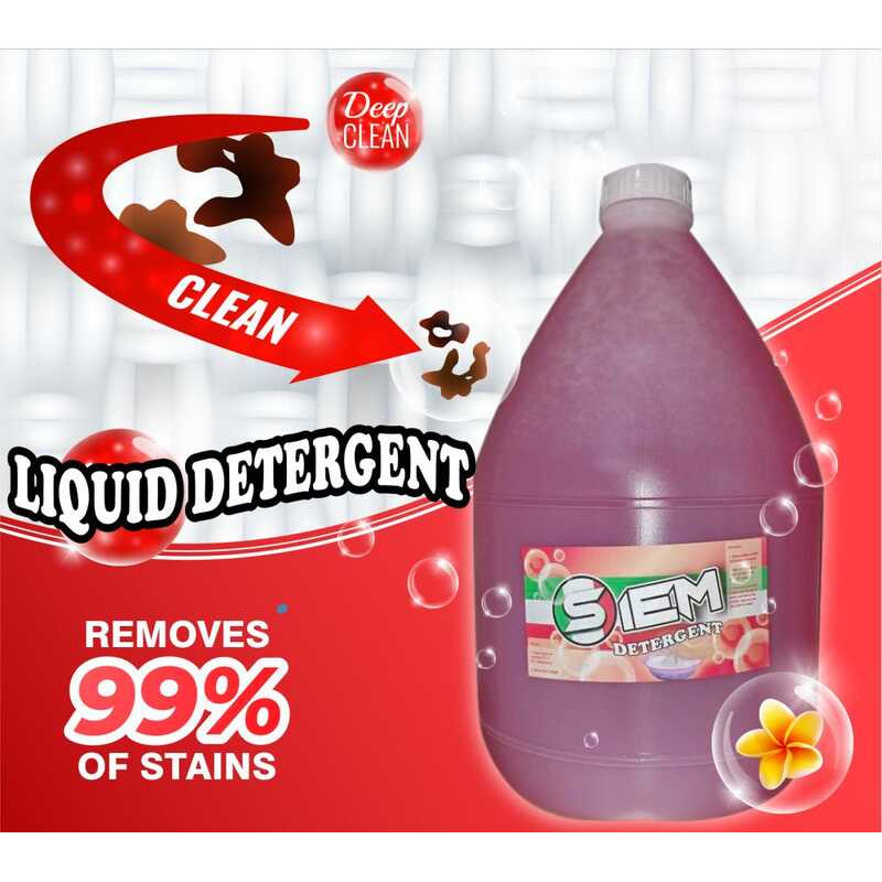 SIEM Liquied Detergent 1Gallon Mabula Malapot Madaling Tulad Iba ...