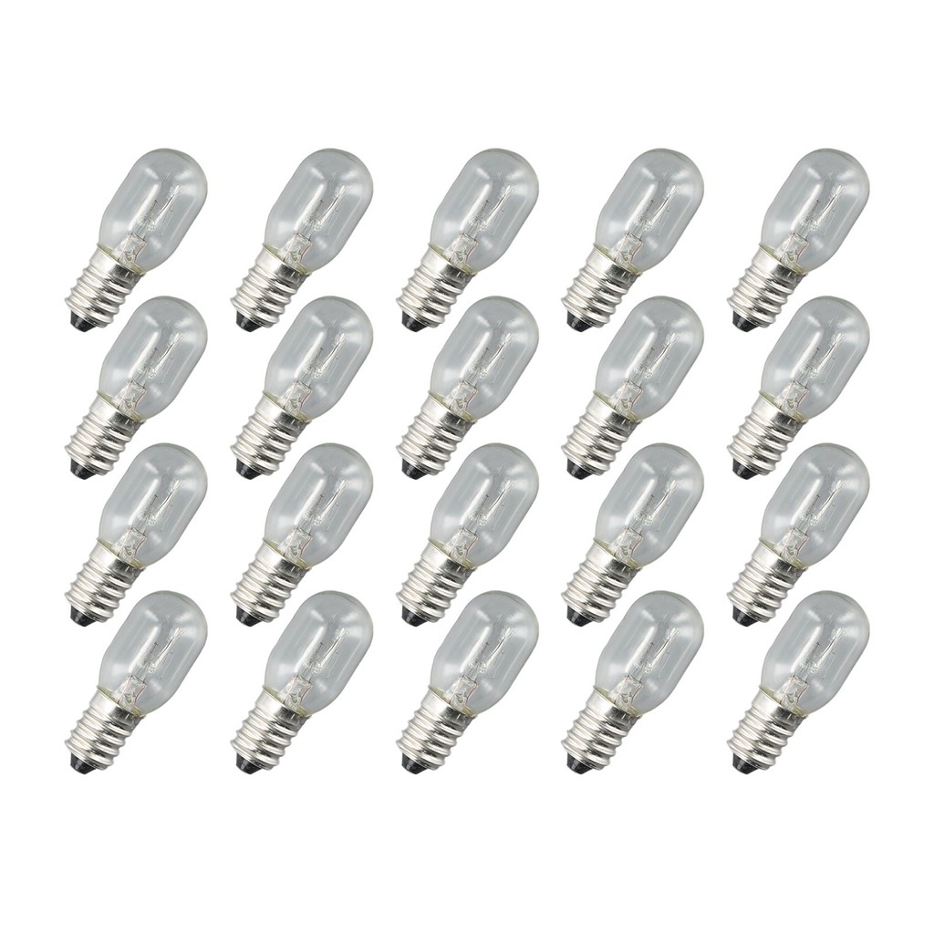 ULTRA| 20 x Salt Lamp Bulb 15w E14 Screw in Pygmy Bulbs Fridge ...